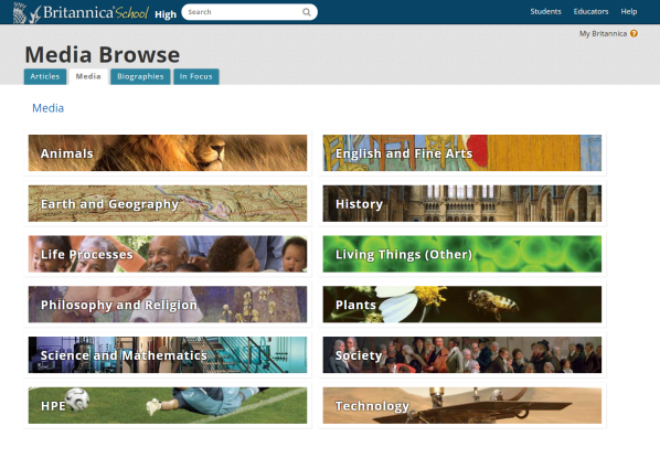 Britannica School - Britannica Digital Learning