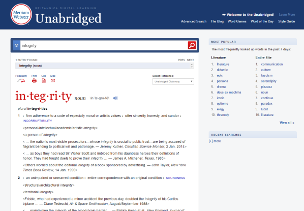 Merriam-Webster Unabridged - Britannica Education