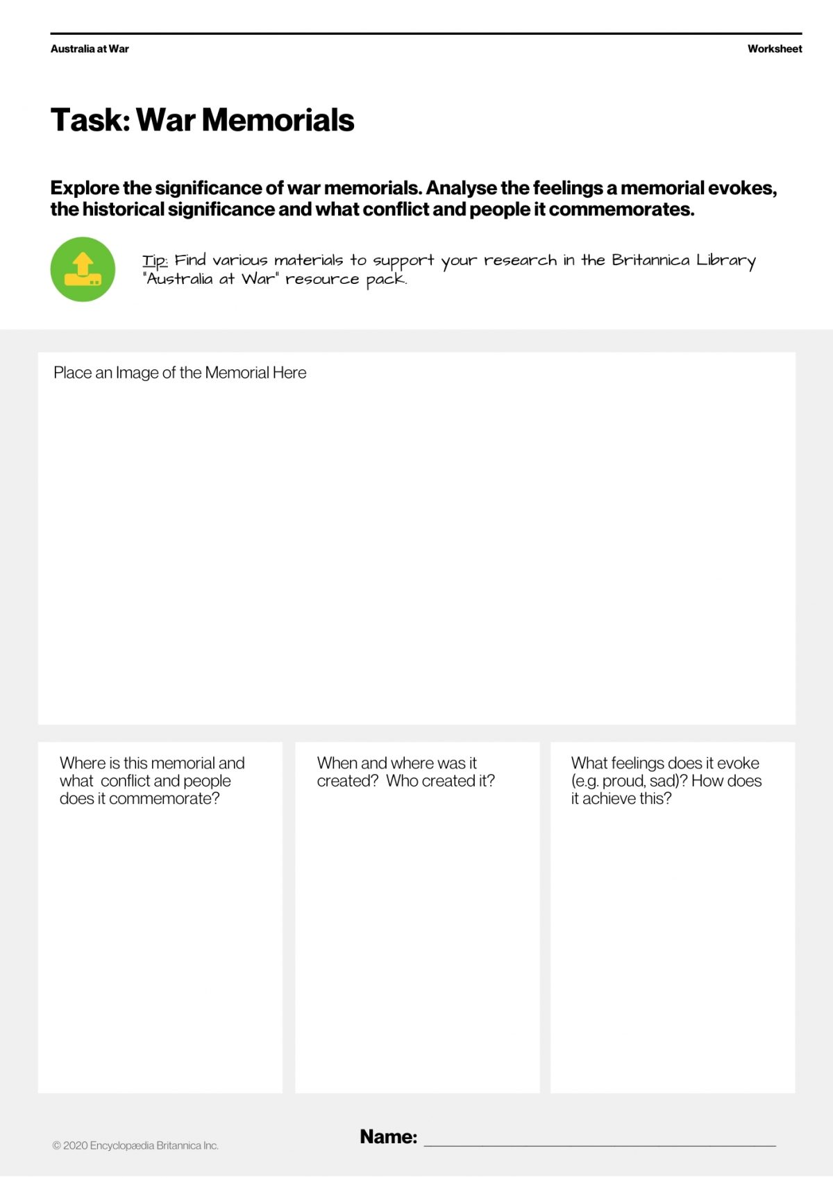 Australia at War: Resources for Libraries - Britannica Education