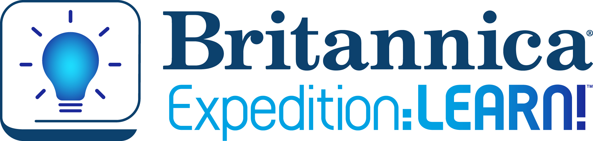 Expedition: Learn! Logo - Britannica Education