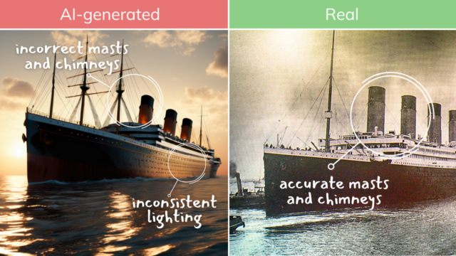 Spotting AI: Knowing How to Recognise Real vs AI Images - Britannica Education