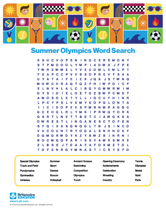 Activity: Summer Olympics - Britannica Education